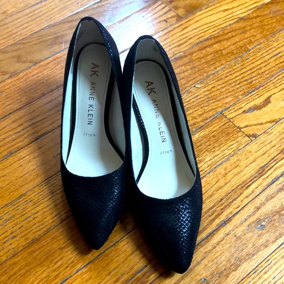 Anne Klein | Shoes | Ak Anne Klein Flex Fit Black Heels | Poshmark
